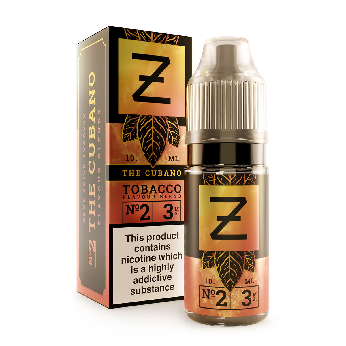Cubano Tobacco 10ml | Zeus Juice UK