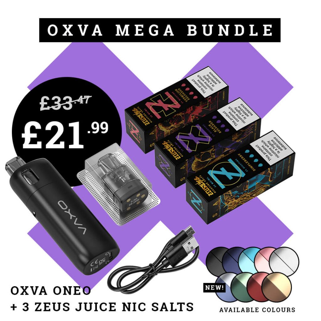 OXVA Oneo Zeus Bundle | Zeus Juice UK